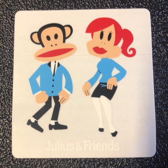 Paul Frank | Wall Decor | Vintage Paul Frank Dancing Sticker | Poshmark